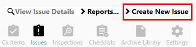 Create an Issue