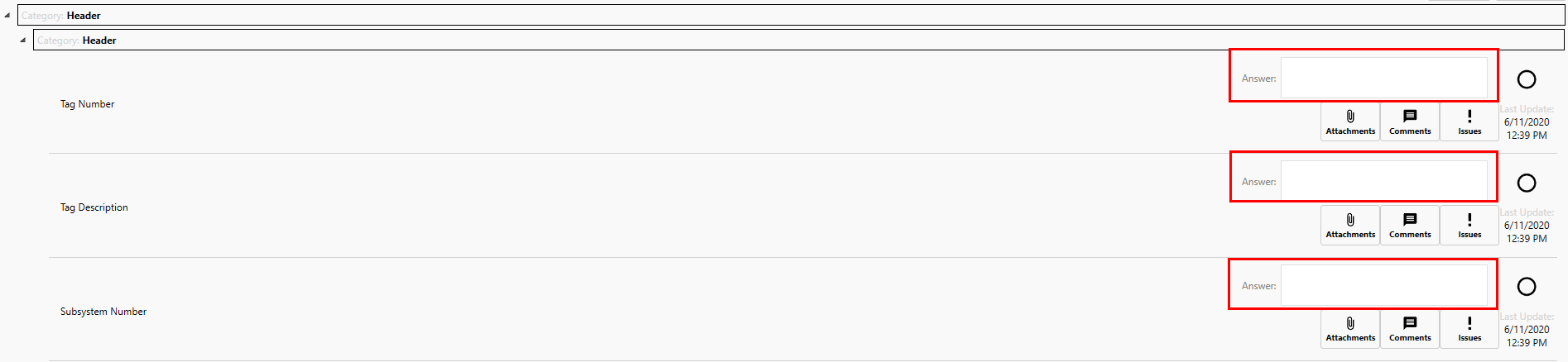 Checklist Placeholder