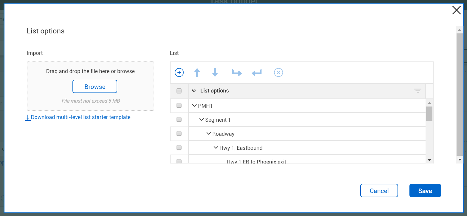 Multilevel Drop-Down Lists