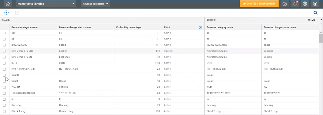 InEight Control - Revenue Forecast Probability