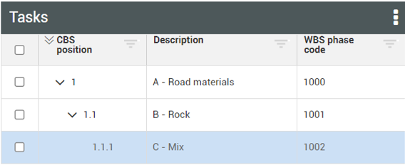 Cost Item Excel Import