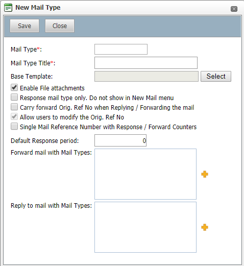 Create a New Mail Workflow
