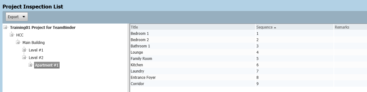 InEight Document Classic - Creating an Inspection List