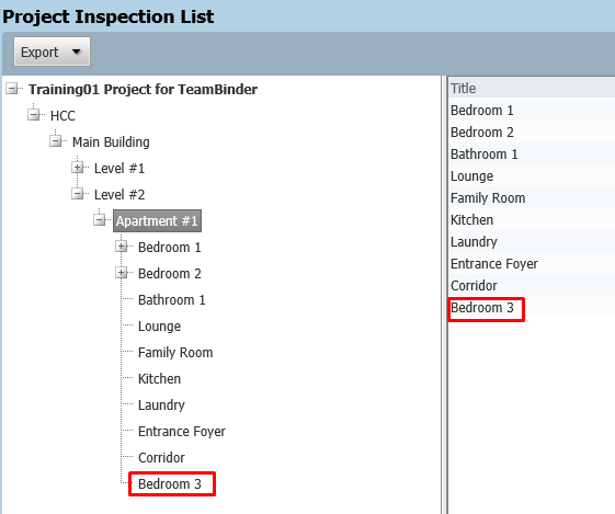InEight Document Classic - Creating an Inspection List
