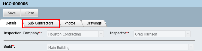 Logging of Defects on the Web Application