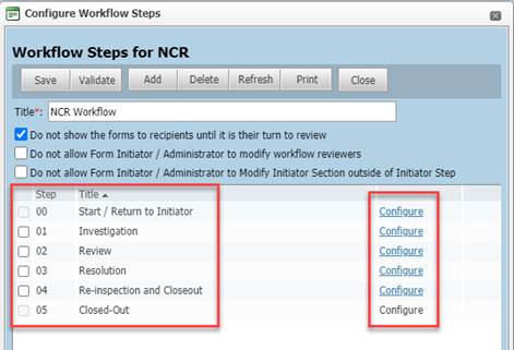 Preparing a Workflow Form