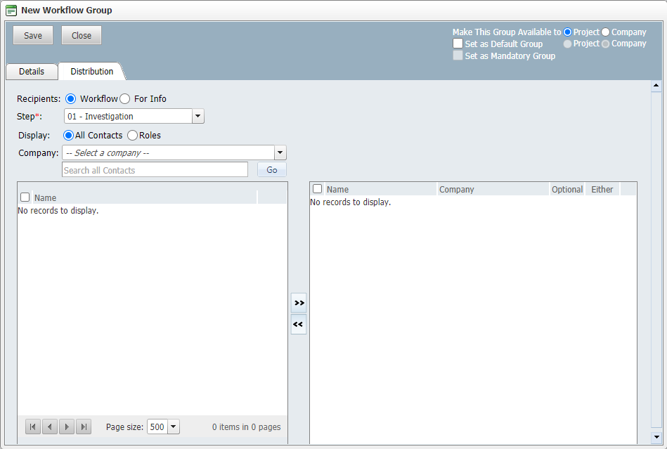 Preparing a Workflow Form