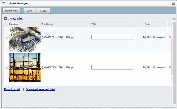 Single and Bulk upload