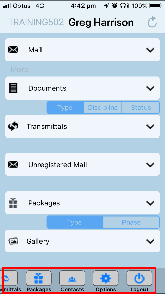 Using the Mobile App Dashboard