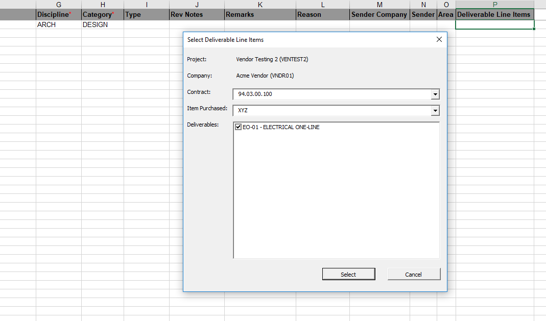 InEight Document Classic - Submitting Vendor Documents