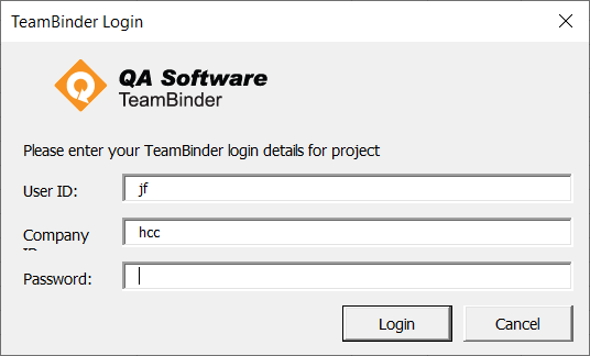 InEight Document Classic - Default Settings