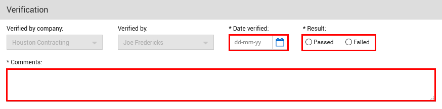 Verifying a Checklist