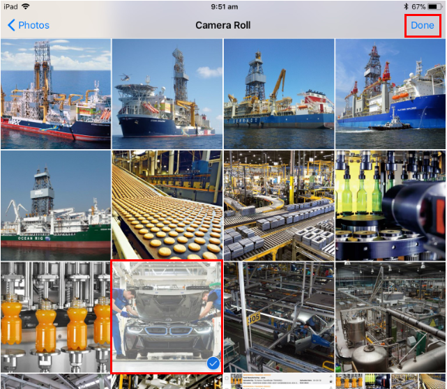 InEight Document - Camera Roll
