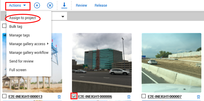Linking Project Gallery Images to Other Projects