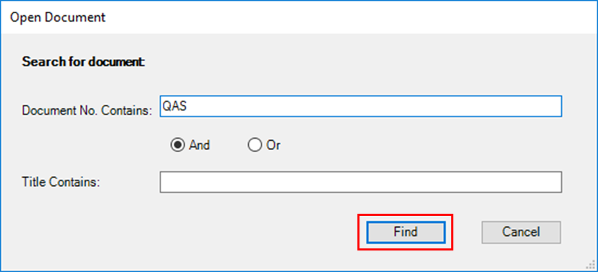Locating a Document Revision using Office Integration