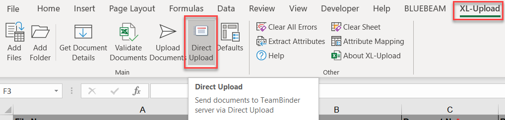 Uploading New Documents