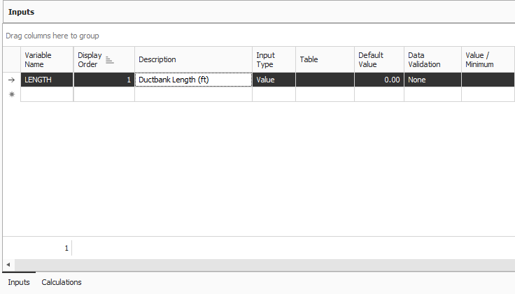 Cost Item Assembly Creation