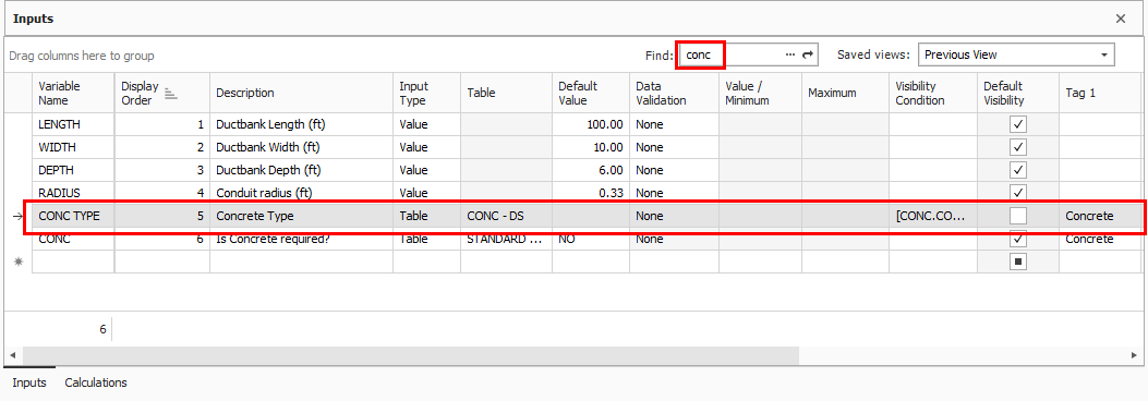 Cost Item Assembly Creation
