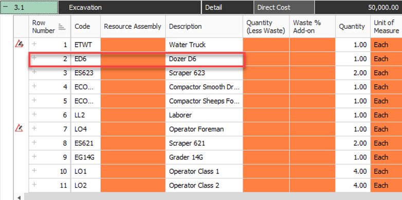 InEight Estimate - Swap Resources