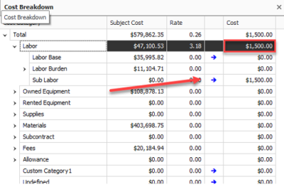Cost Escalation Overview