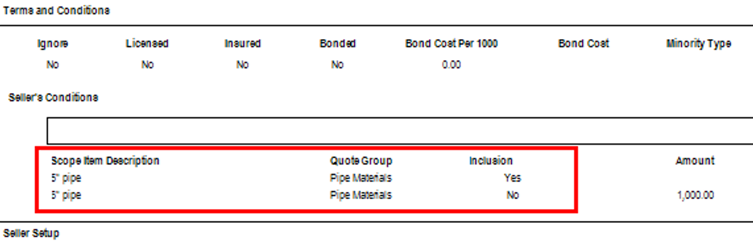InEight Estimate - Quote Comparison and Award Reports