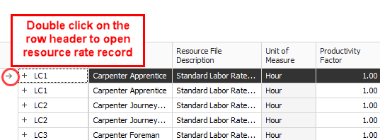 InEight Estimate - Resources