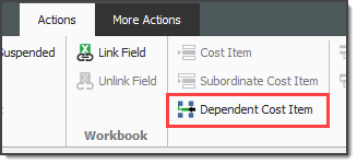 InEight Estimate - Default Indirect Cost Items