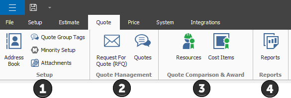 InEight Estimate Layout