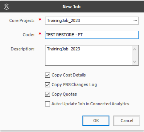 Archive and Restore Jobs