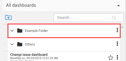 InEight Explore - Dashboard Folders