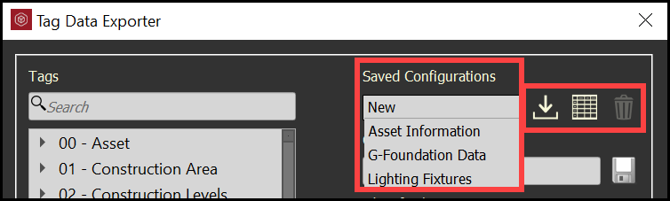 InEight Model - Tag Data Exporter