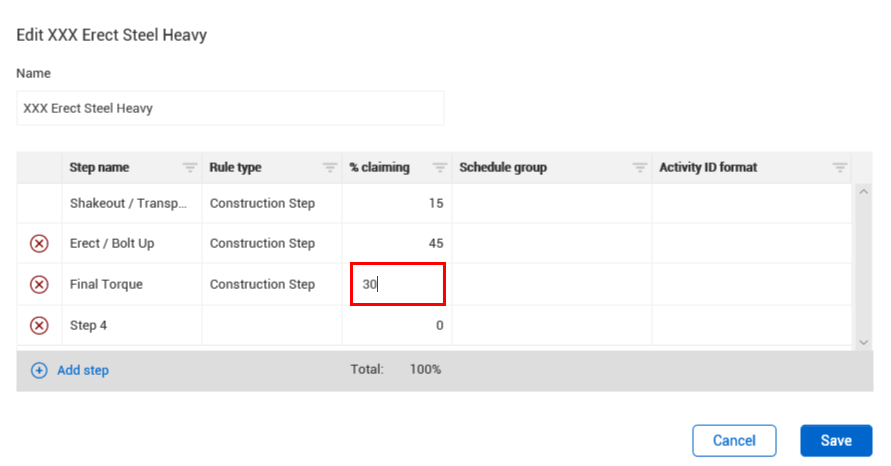 Claiming Scheme Management
