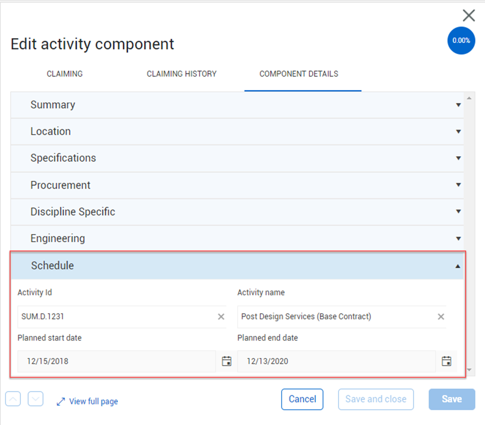 InEight Plan Release Notes