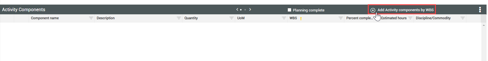 Installation Work Package Details