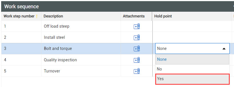 Installation Work Package Details