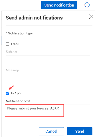 InEight Platform - Notifications