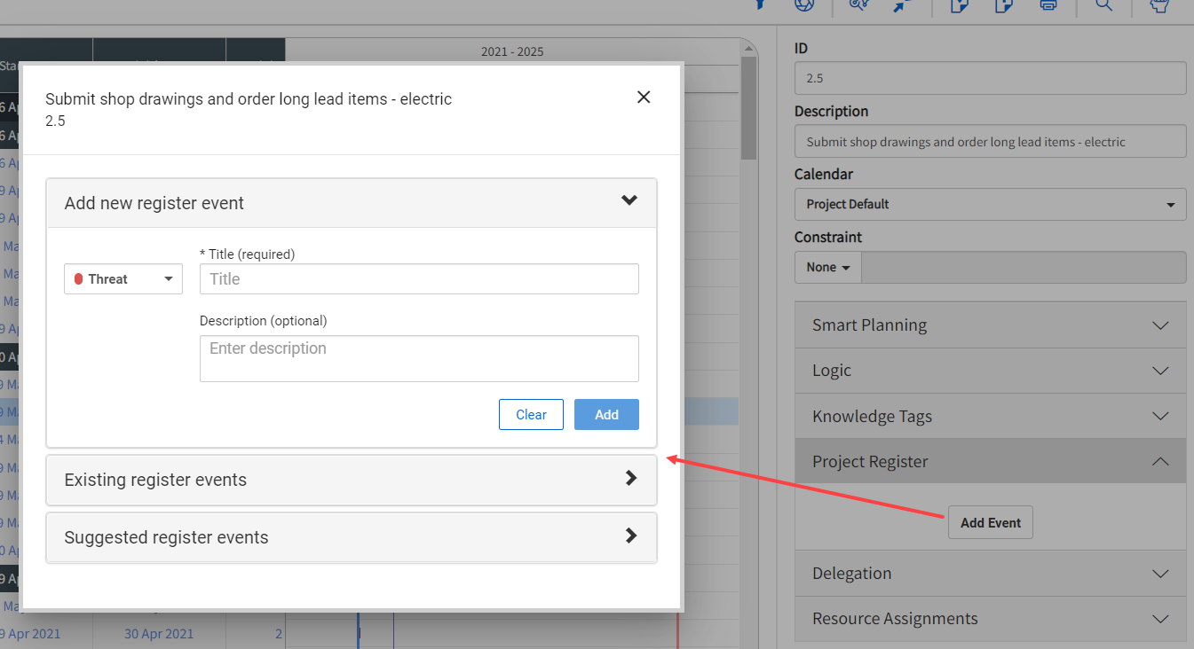 Assign Register Items