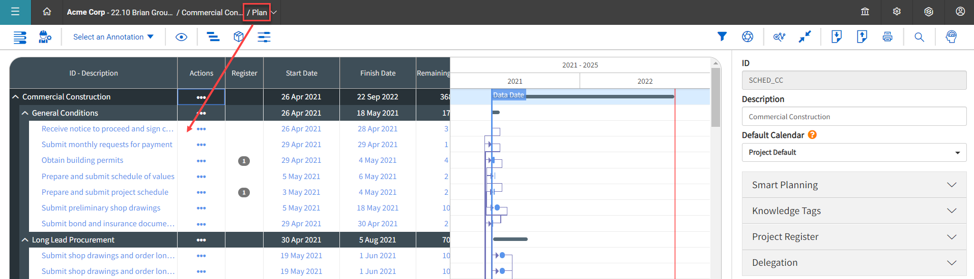 Assign Register Items