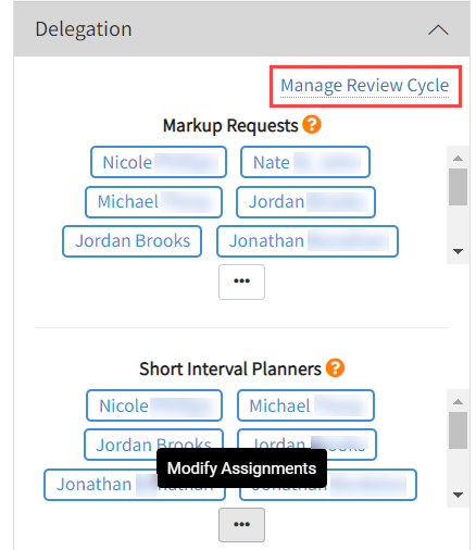 Initiating the Review Cycle