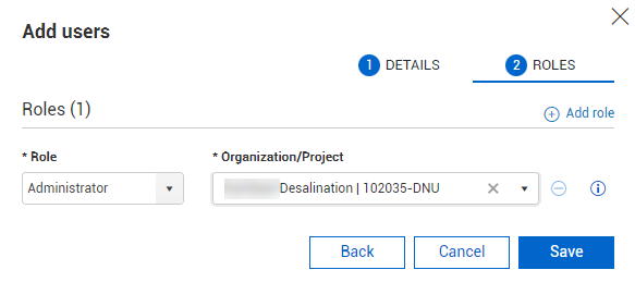 User Setup and Roles