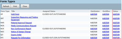 Preparing a Workflow Form