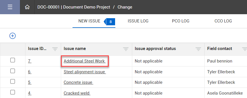 Create an Issue from a Form