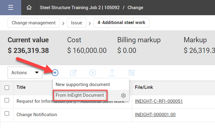 Document Issue Correspondence