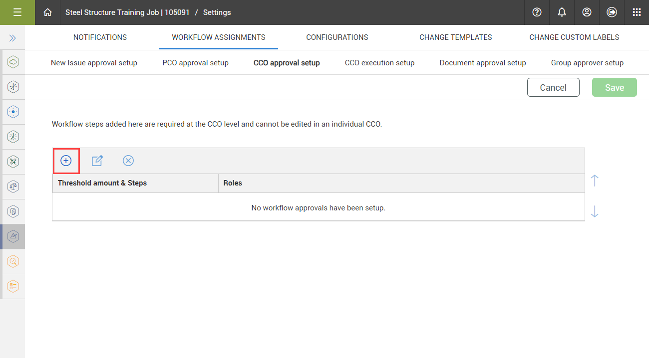 Get Internal CCO Approval