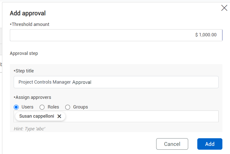 Get Internal CCO Approval