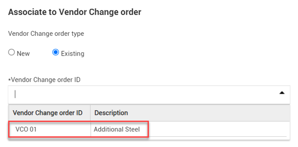 Execute the Change Order