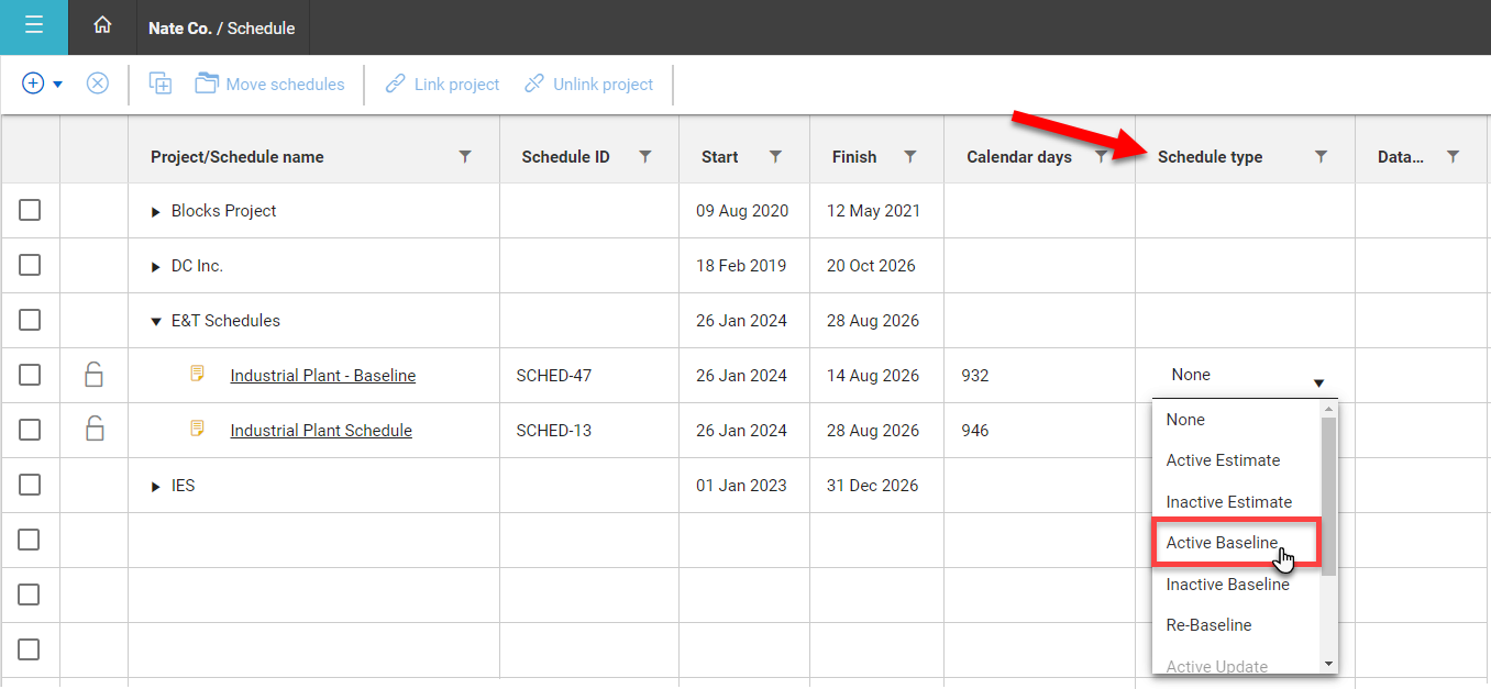 Finalize and Approve Baseline Schedule