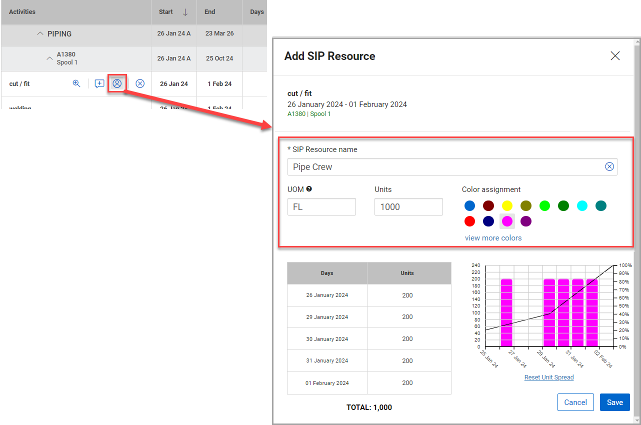 Build Out Short Interval Plans