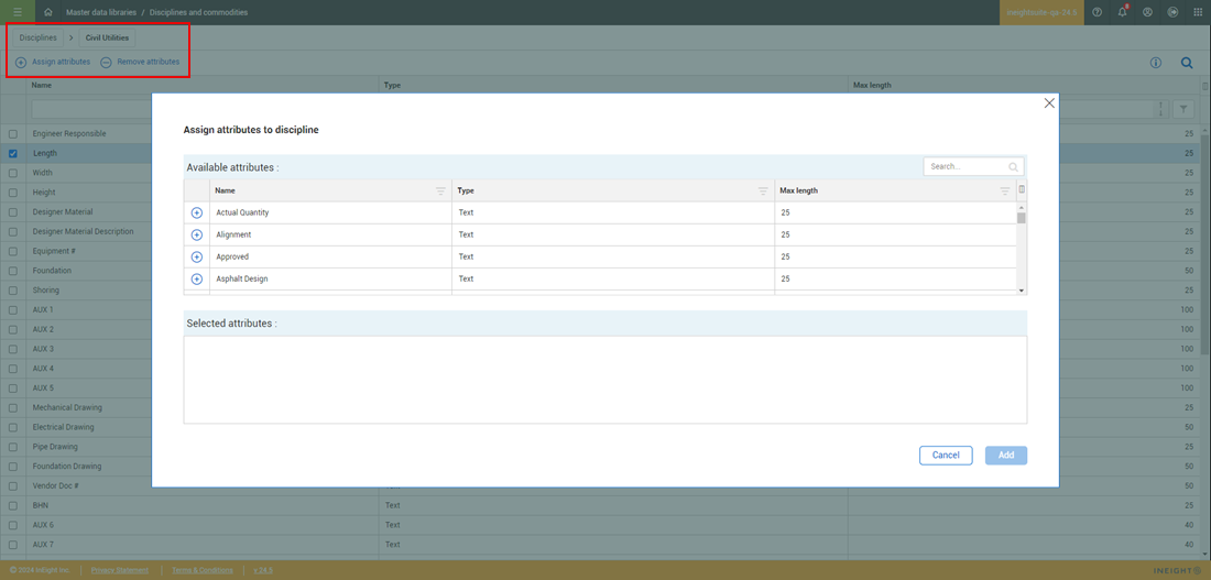 Disciplines and commodities