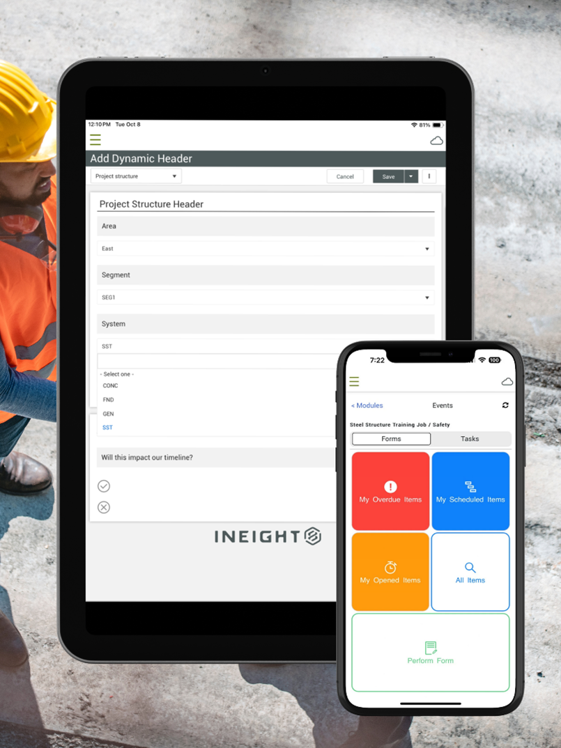 InEight mobile Overview